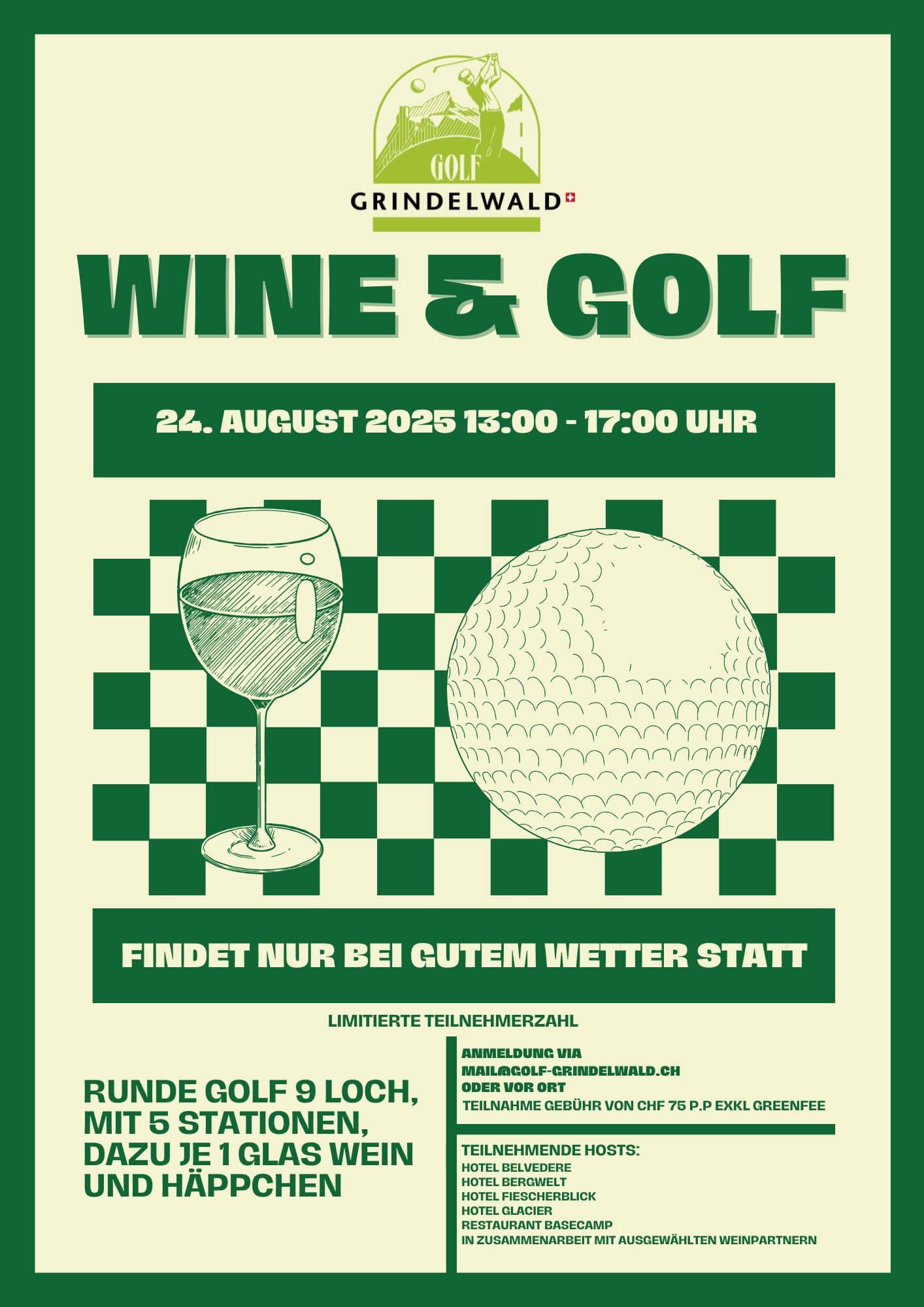 Turniere - Golf Grindelwald